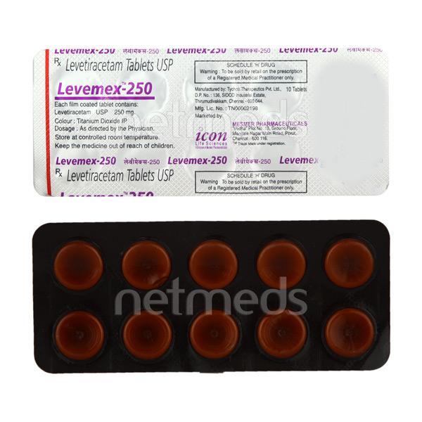 Buy Levemex 250mg Tablet 10'S Online at Upto 25% OFF | Netmeds