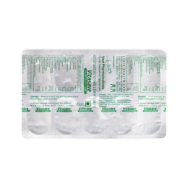 Buy VITASAVE Tablet 10's Online at Upto 25% OFF | Netmeds