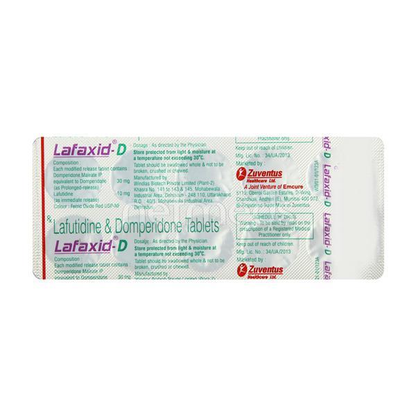 Buy Lafaxid D Tablet 10'S Online at Upto 25% OFF | Netmeds