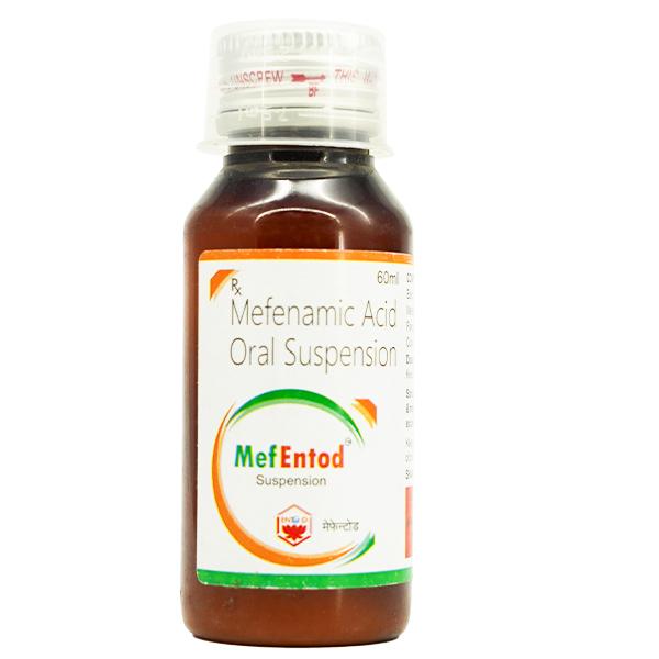 MEFENTOD Suspension 60ml Price, Uses, Side effects, Substitutes | Netmeds