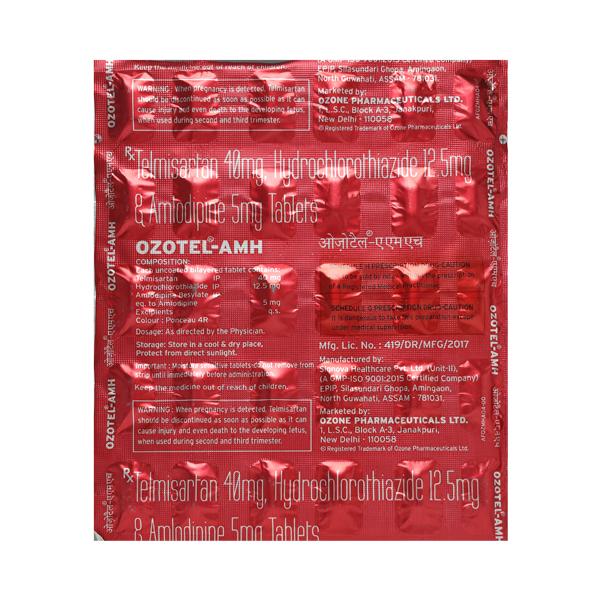 OZOTEL AMH Tablet 30's - Price, Uses, Side Effects | Netmeds
