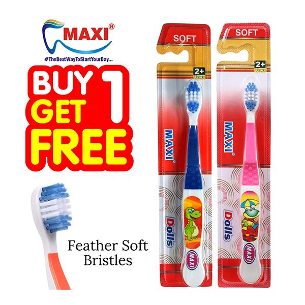 Maxi Dolls Junior Toothbrush (1 Get 1 Free) 1's Online at Best Price ...