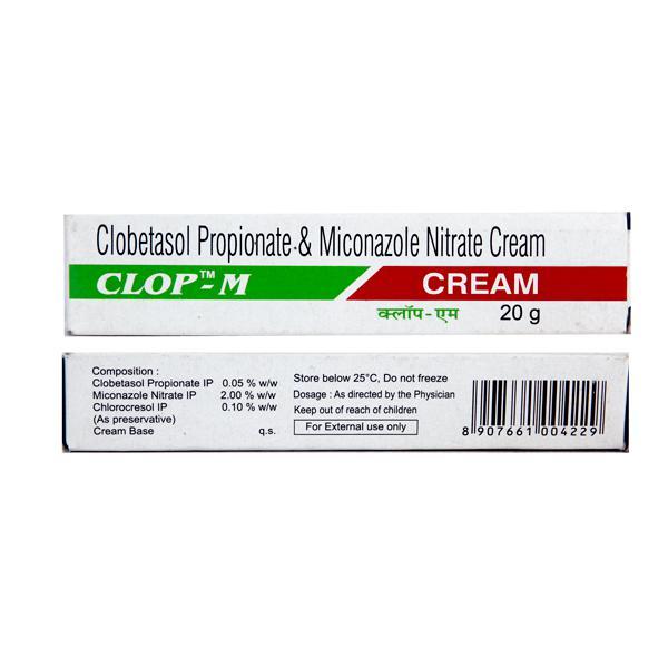 Clop M Cream 20gm Price, Uses, Side effects, Substitutes | Netmeds