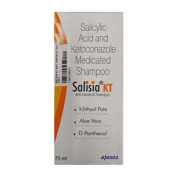 SALISIA KT ANTI DANDRUFF Shampoo 75ml Price, Uses, Side effects ...