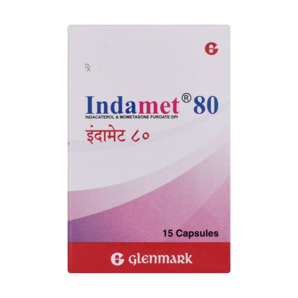 Buy INDAMET 80 Capsule 15's Online at Upto 25% OFF | Netmeds