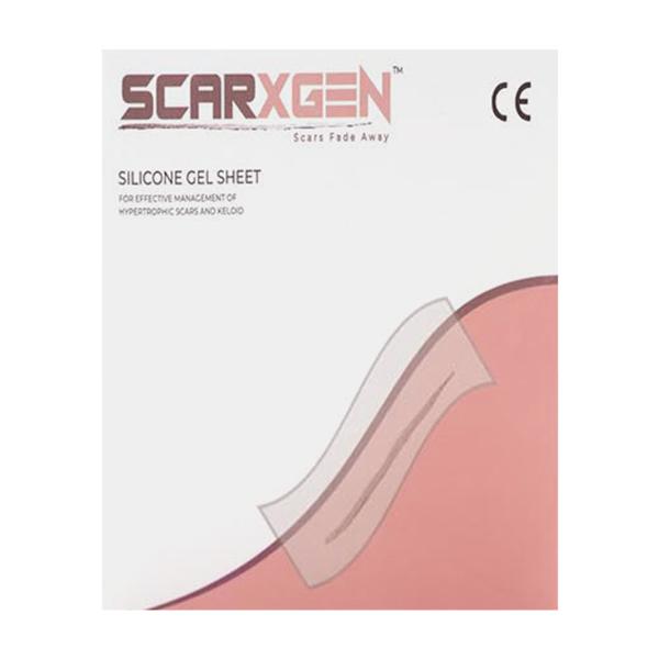 Buy Scarxgen Silicone Gel Sheet 5cm x 5cm 1's - Scar Treatment | Netmeds