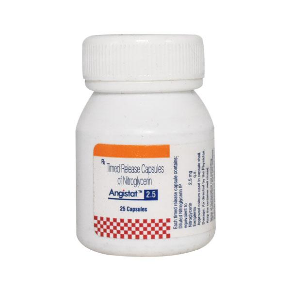 Buy Angistat 2.5mg Capsule 25'S Online at Upto 25% OFF | Netmeds