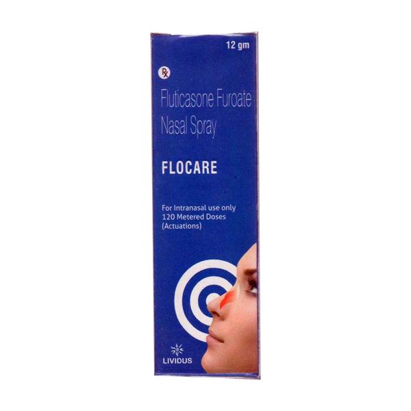 Buy FLOCARE 120md Nasal Spray 12gm Online at Upto 25% OFF | Netmeds