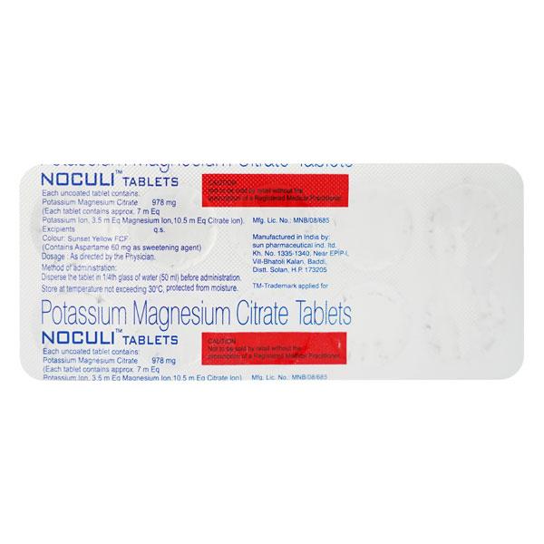 Buy Noculi Tablet 10'S Online at Upto 25% OFF | Netmeds