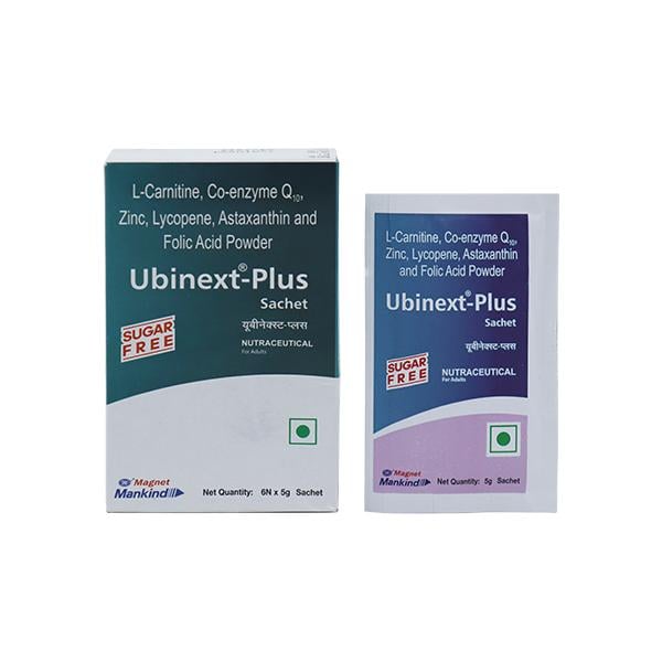 Buy Ubinext Plus Sugar Free Sachet 5gm Online at Upto 25% OFF | Netmeds