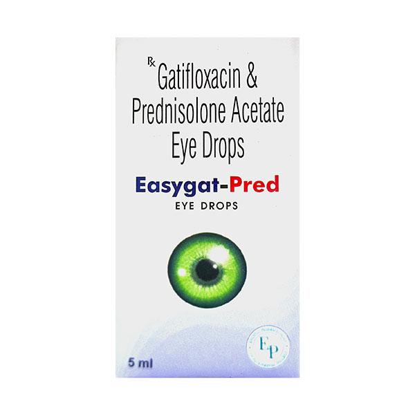 Buy EASYGAT PRED Eye Drops 5ml Online | Netmeds
