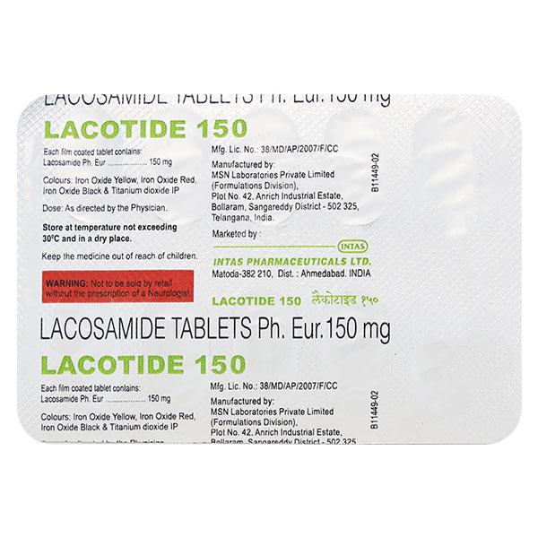 Buy Lacotide 150mg Tablet 10'S Online at Upto 25% OFF | Netmeds
