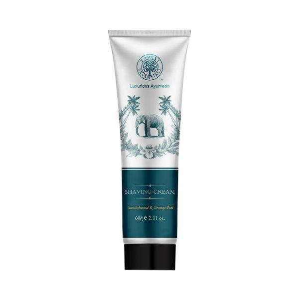 Buy Forest Essentials Shaving Cream Sandalwood & Orange Peel Shaving ...
