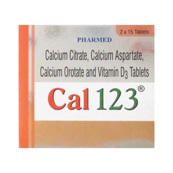 CAL 123 Tablet 15'S : Price, Uses, Side Effects | Netmeds