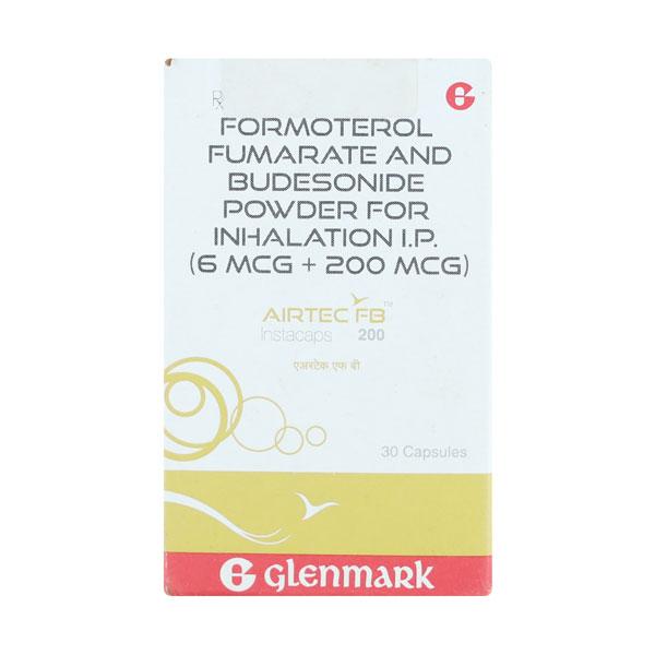 Airtec FB 200 Instacap 30'S Price, Uses, Side effects, Substitutes ...