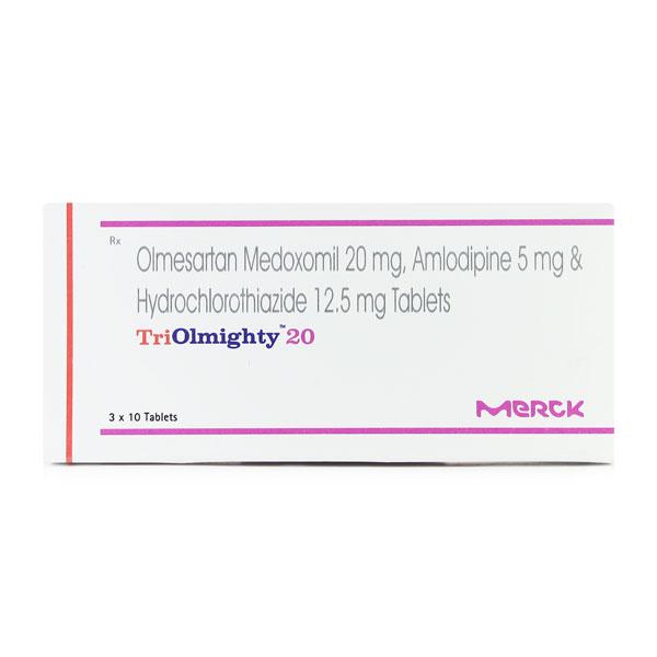 Triolmighty 20mg Tablet 10'S : Price, Uses, Side Effects | Netmeds