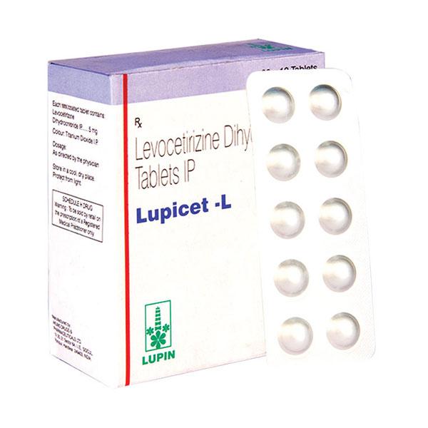 Buy Lupicet L 5mg Tablet 10'S Online at Upto 25% OFF | Netmeds