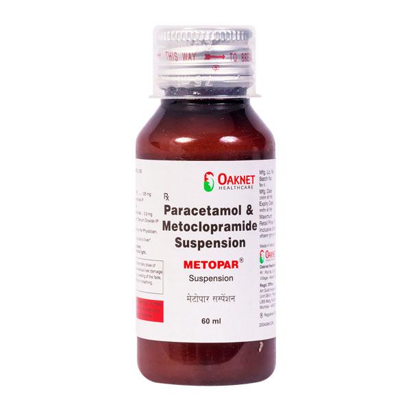 Metopar Suspension 60ml : Uses, Side Effects, Price | Netmeds
