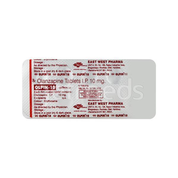 Olpin 10mg Tablet 10'S : Uses, Side Effects, Price | Netmeds
