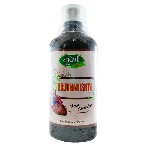 Swadeshi Ayurved Arjunarishta Syrup 500 ml Online at Best Price ...