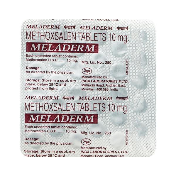 Buy MELADERM Tablet 30's Online at Upto 25% OFF | Netmeds