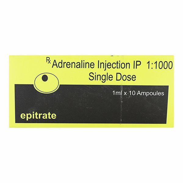 Buy Epitrate Injection 1ml Online at Upto 25% OFF | Netmeds