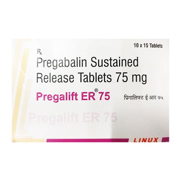 Pregalift ER 75 Tablet 15's Price, Uses, Side effects | Netmeds