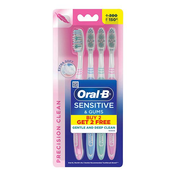 Buy Oral-B Sensitive & Gums Gentle and Deep Clean Toothbrush - Extra ...