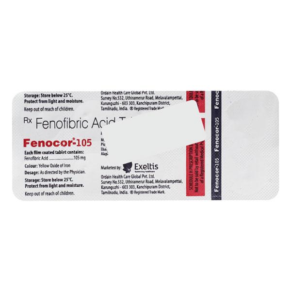 Fenocor 105mg Tablet 10'S Price, Uses, Side effects, Substitutes | Netmeds