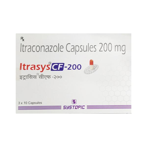 ITRASYS CF 200 Capsule 10's Price, Uses, Side effects, Substitutes ...