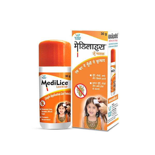 MEDILICE ANTI LICE HAIR Wash 30gm