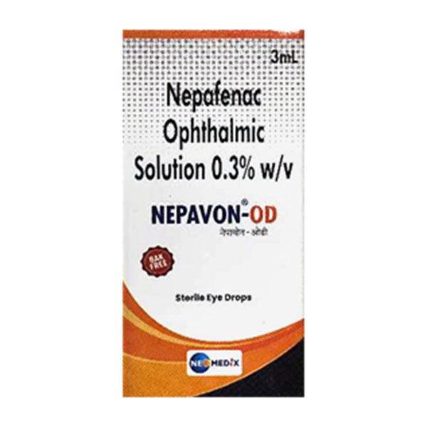 NEPAVON OD BAK FREE Eye Drops 3ml