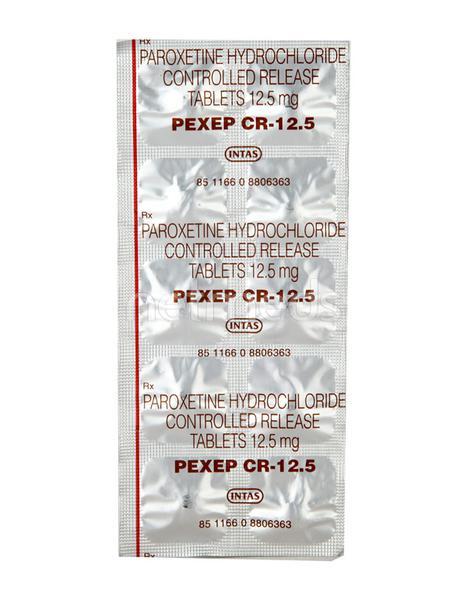 Pexep CR 12.5mg Tablet 10'S : Price, Uses, Side Effects | Netmeds