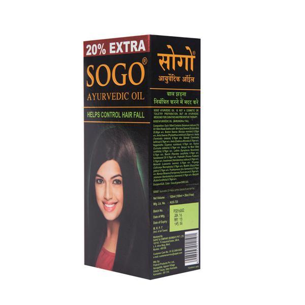 Buy SAPAT SOGO AYURVEDIC HAIR OIL 100ML online at best price-Hair Oils