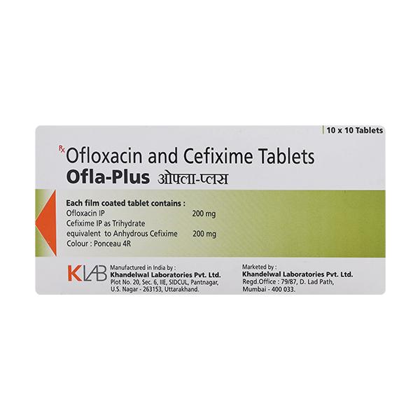 Buy OFLA PLUS Tablet 10's Online at Upto 25% OFF | Netmeds