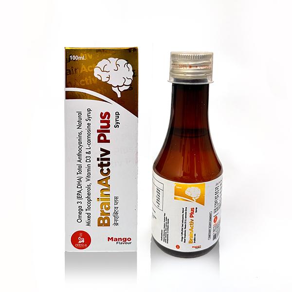 BRAINACTIV PLUS MANGO FLAVOUR Syrup 100ml