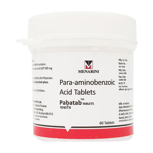 Pabatab Tablet 60'S Price, Uses, Side effects, Substitutes | Netmeds