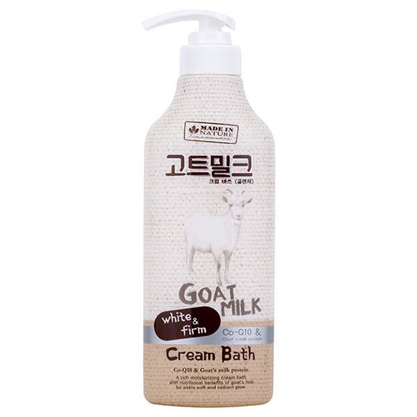 Buy Made in Nature Goat Milk Cream Bath 450 ml Online at Discounted ...