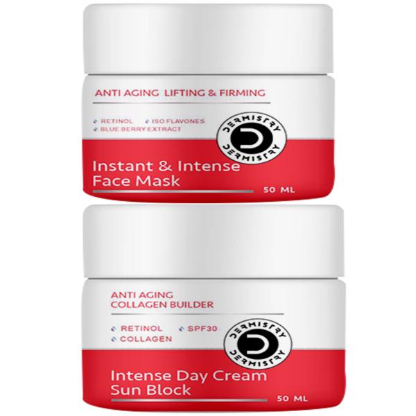 Dermistry Anti Ageing Retinol Collagen SPF 30 Intense Day Cream Sun ...