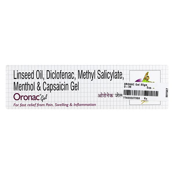Buy ORONAC Gel 30gm Online at Upto 25% OFF | Netmeds