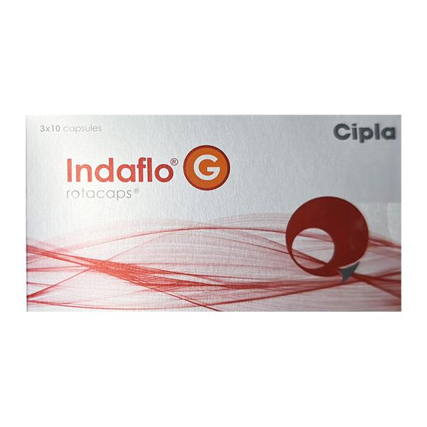 Buy INDAFLO G Rotacap 10's Online | Netmeds