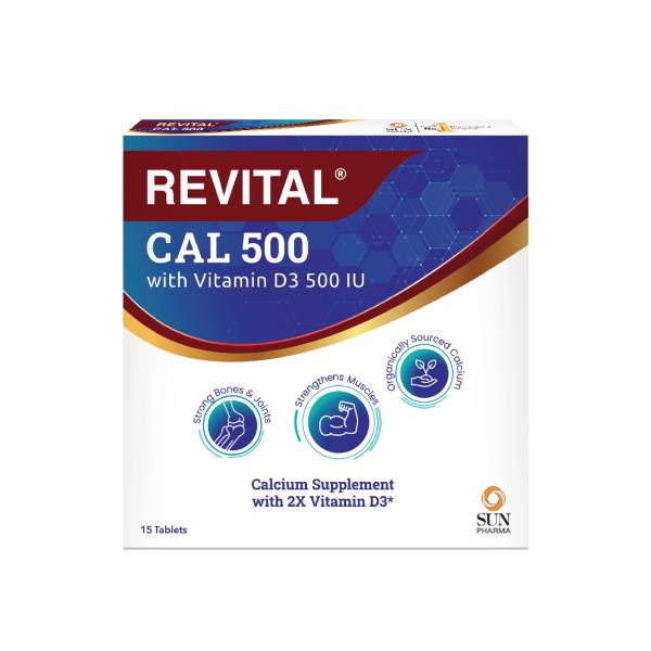 Revital Cal 500 Tablet 15 s Online at Discounted Price | Netmeds