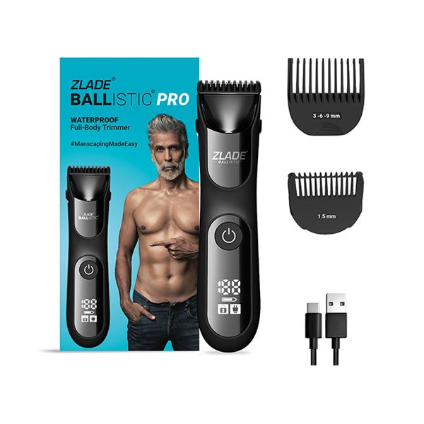 Buy Zlade Ballistic Pro Full-Body Manscaping Trimmer with Ceramic ...