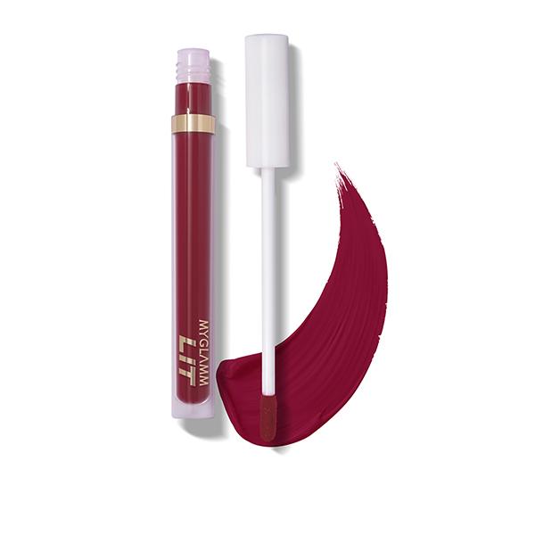 Buy Myglamm Lit Liquid Matte Lipstick - Dm Slide 3 Ml Online at ...