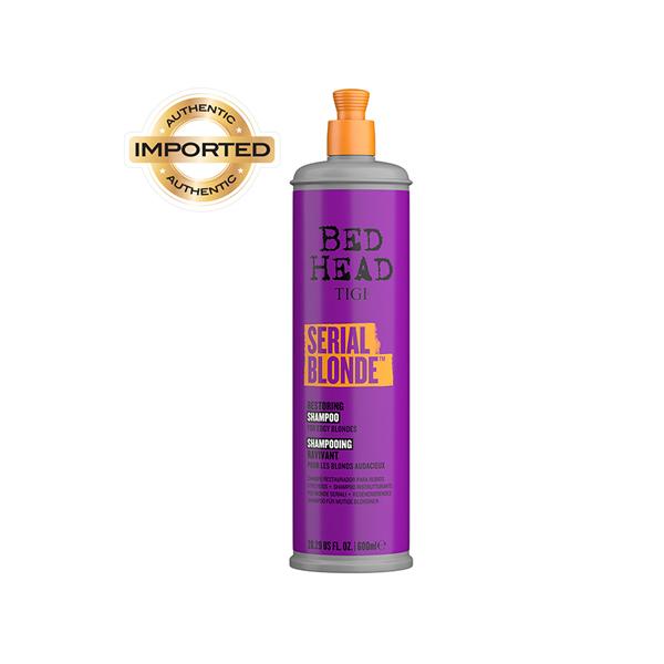 Buy Bed Head Tigi Serial Blonde Restoring Shampoo for Blonde Coloured ...