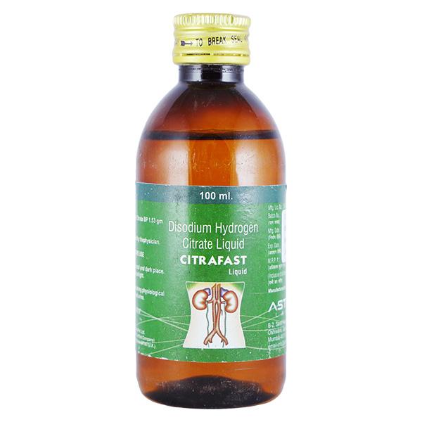 CITRAFAST Syrup 100ml Price, Uses, Side effects, Substitutes | Netmeds