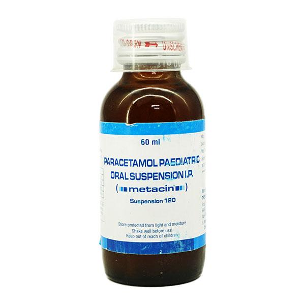 METACIN 120 Oral Suspension 60ml Price, Uses, Side effects, Substitutes ...