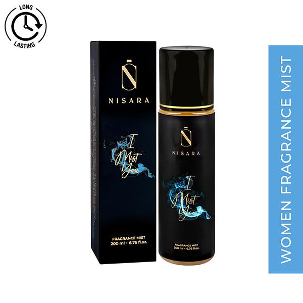 Buy Nisara I Mist You Long Lasting Fresh Citrus Fragrance Body Mist ...