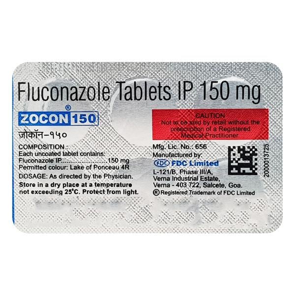 Buy ZOCON 150 Tablet 6's Online at Upto 25% OFF | Netmeds