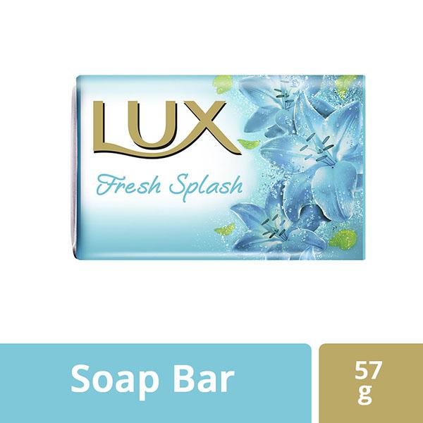 Buy Lux Fresh Splash Water Lily & Cooling Mint Soap Bar 57 gm Online at ...